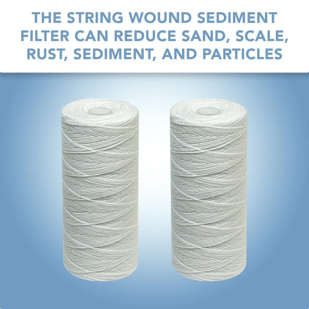 CFS – Polypropylene String Wound Water Filter Cartridges Compatible wi ...